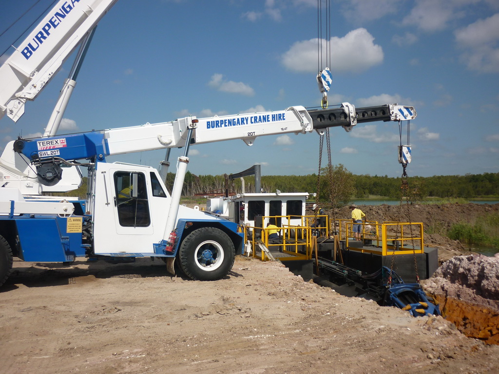 Dredge-Cutterarm | Burpengary Crane Hire